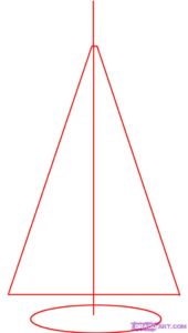 Karácsonyfa rajz lépésről lépésre | Karácsonyfa Világ