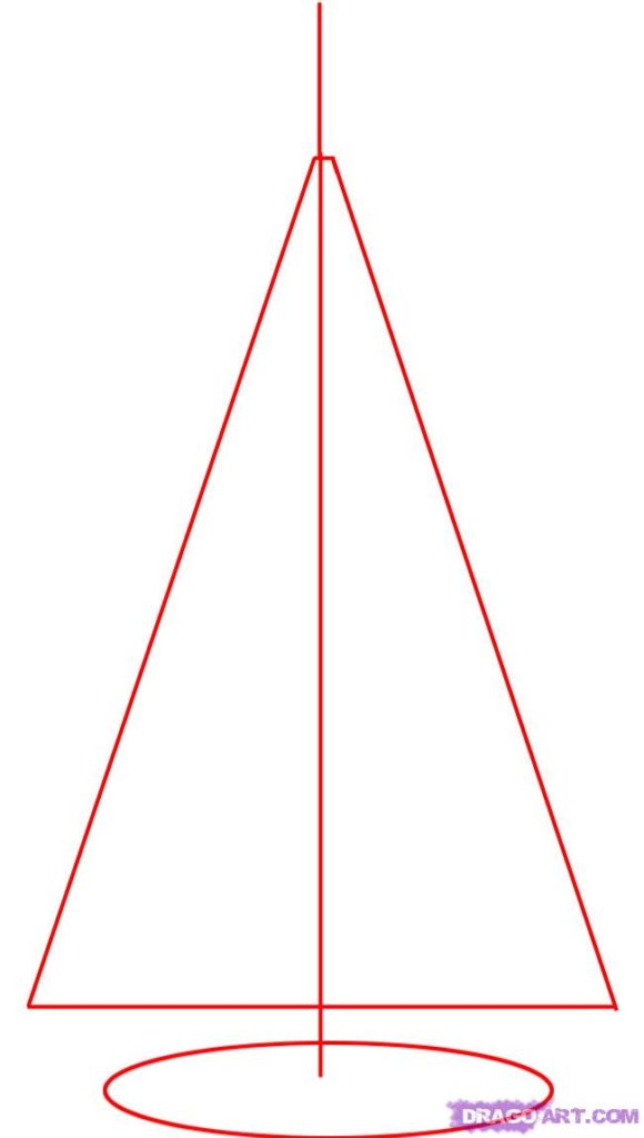 Karácsonyfa rajz lépésről lépésre | Karácsonyfa Világ